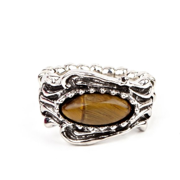 paparazzi | Jewelry | Paparazzi Gemstone Gypsy Brown | Poshmark